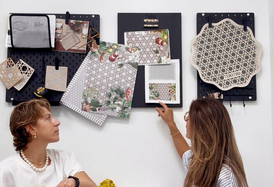 The Story Behind the Design of Our High Holidays Paper Placemats ...