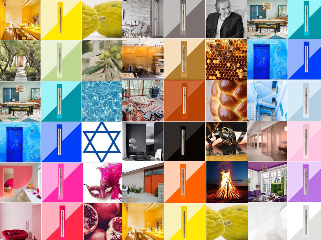 Color & Interior Design Meet Jewish Traditions – Apeloig Collection